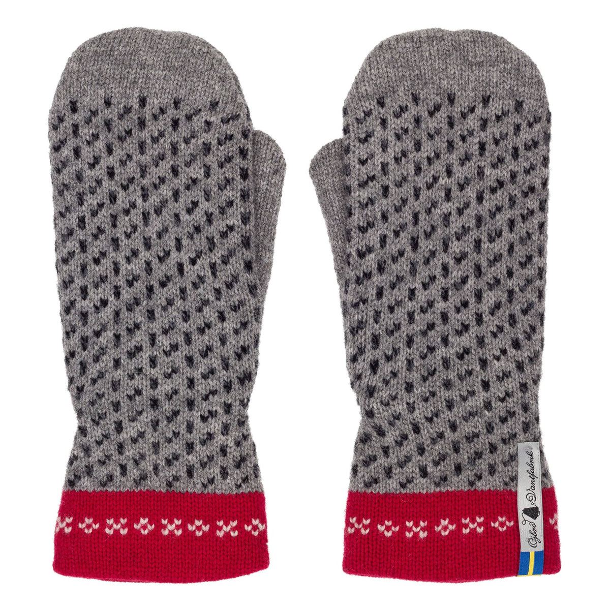 Skafto Pattern Swedish Mittens Ojbro Vantfabrik - 100% Merino Wool ...